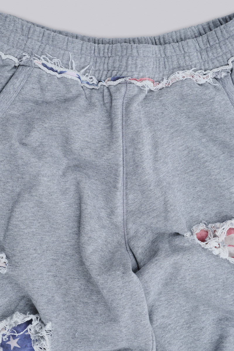 Stars and Stripes Distressed Monster Joggers | Jaded Man | Clothing