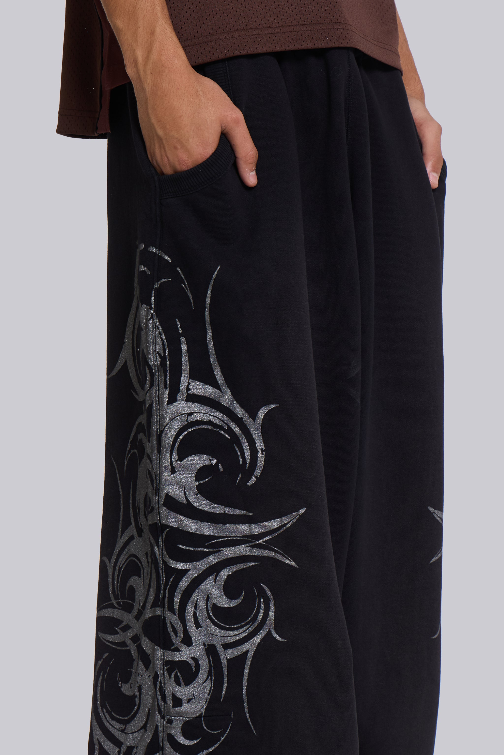 Black Blade Joggers | Jaded Man – Jaded London