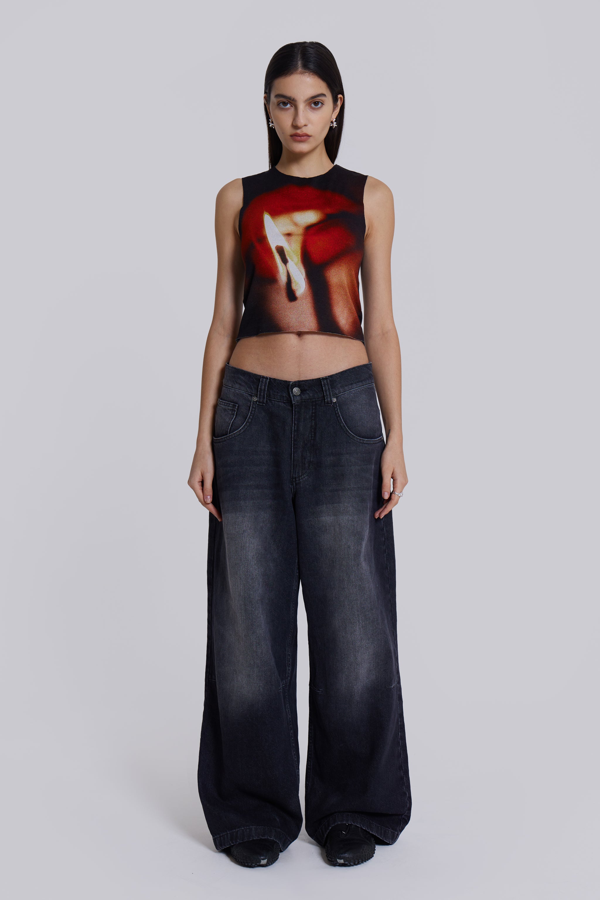 Shop Motion Slinky Tank Top | Jaded London | Clothing