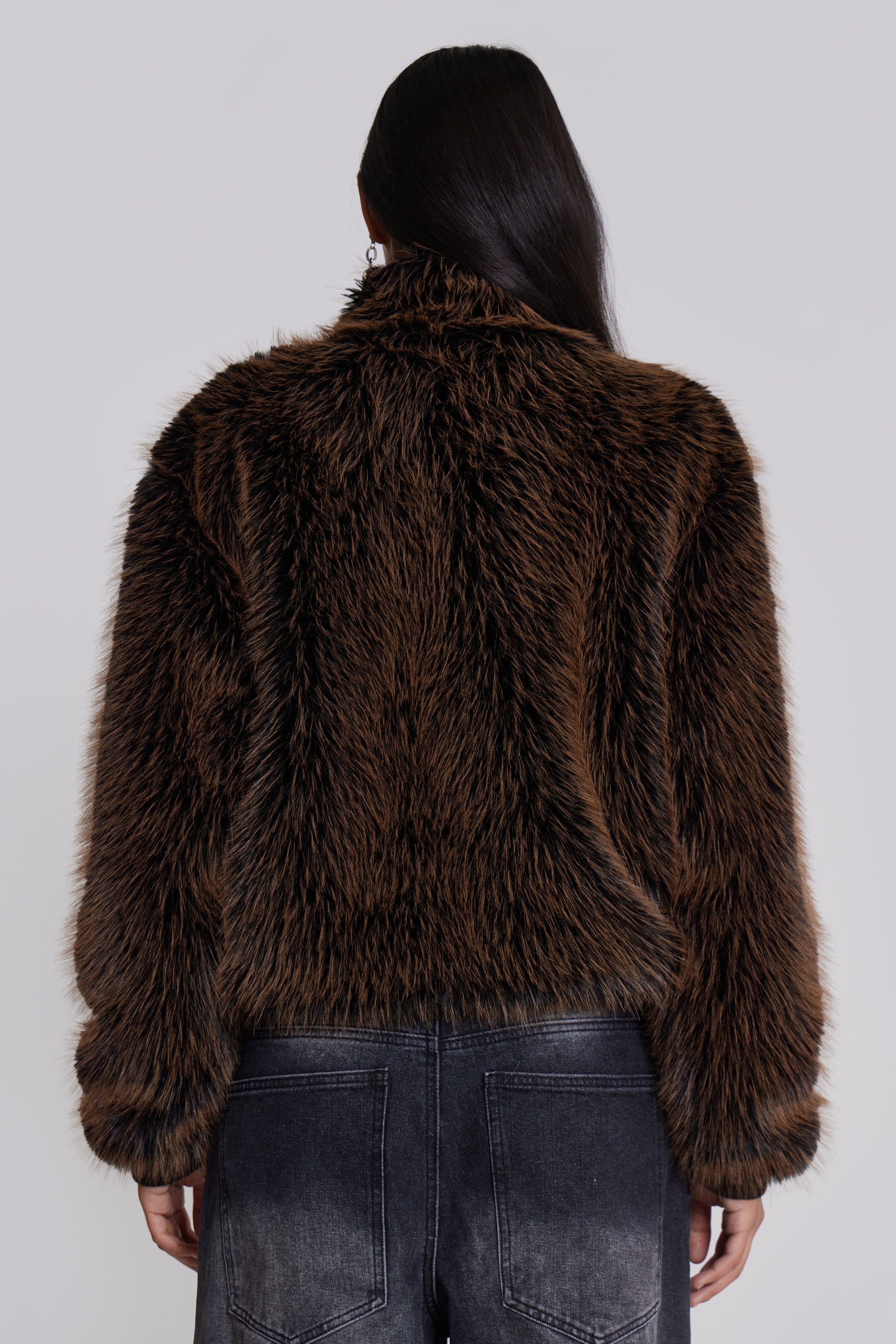 Shop Mendoza Faux Fur Jacket | Jaded London | Clothing