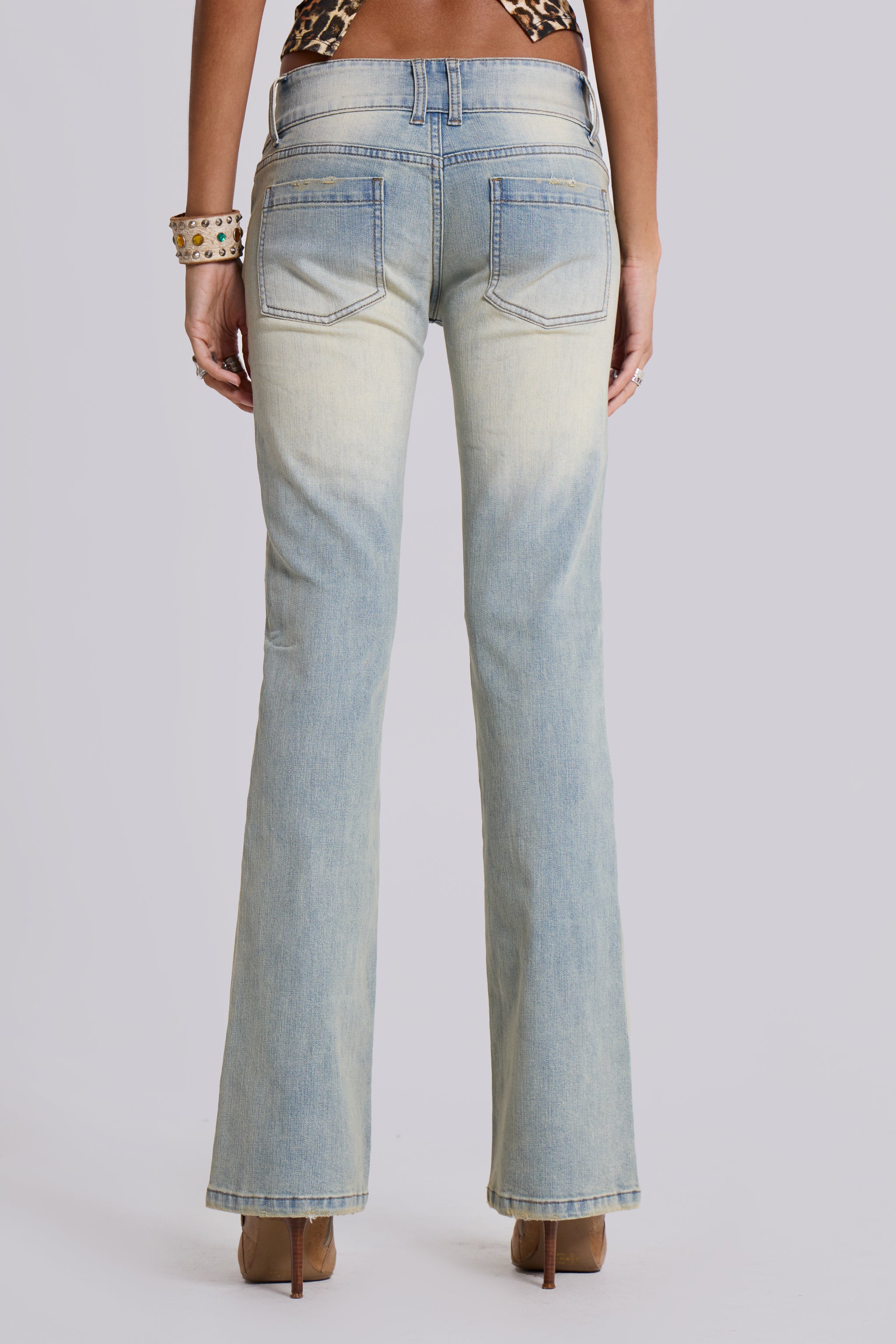 Shop Light Wash Thirteen Jeans | Jaded London | Clothing