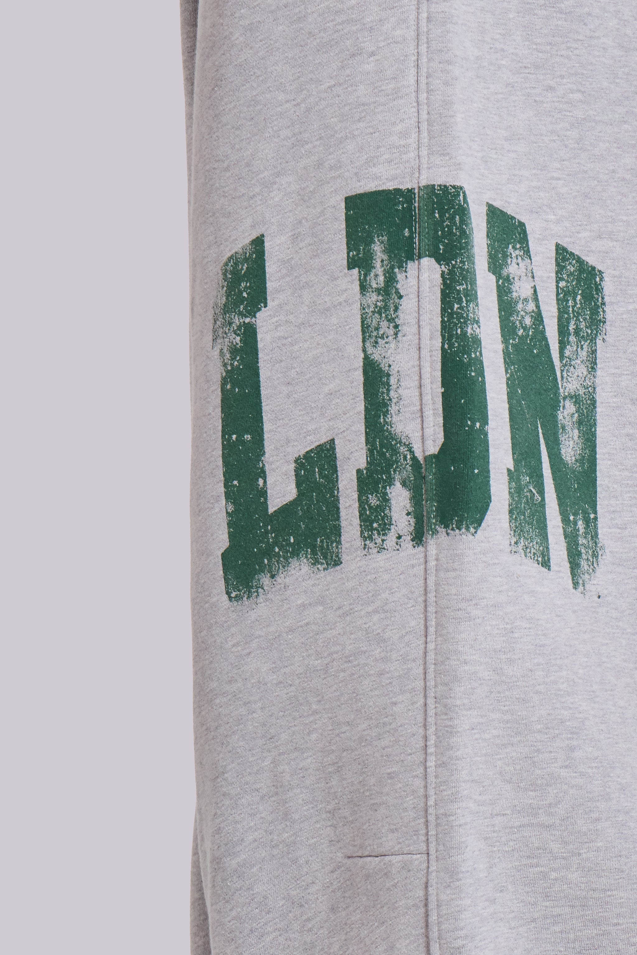 LDN Print Grey Marl Monster Joggers | Jaded Man | Clothing