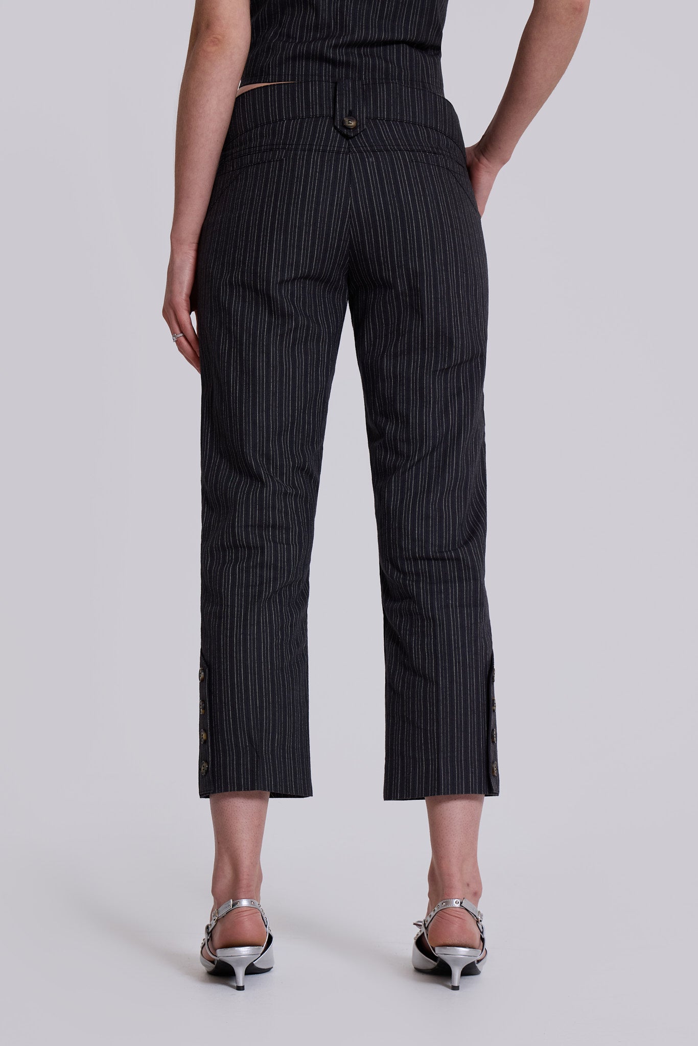 Shop Wednesday Capri Suit Trousers | Jaded London | Clothing