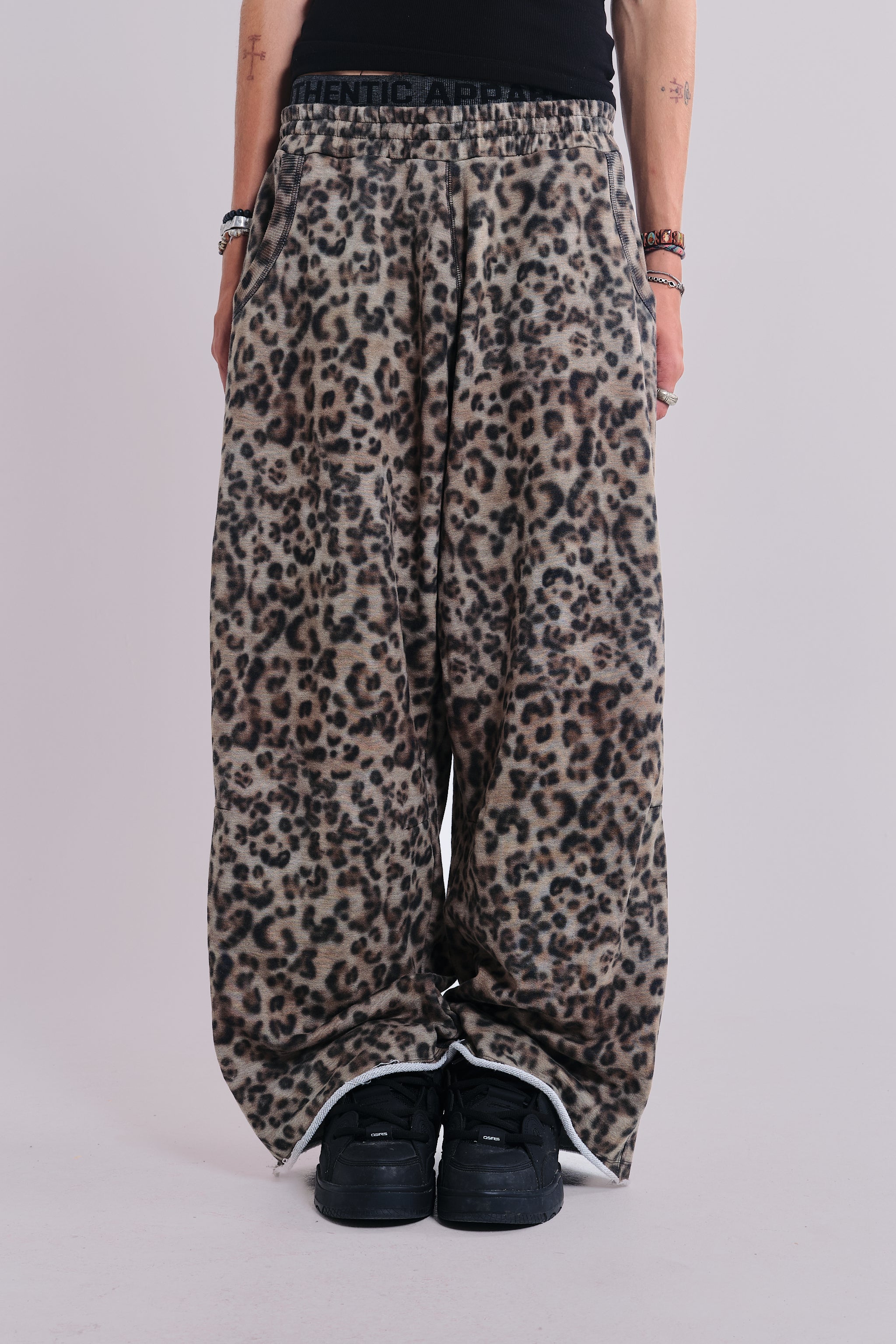 Airbrush Leopard Monster Joggers | Jaded London | Clothing