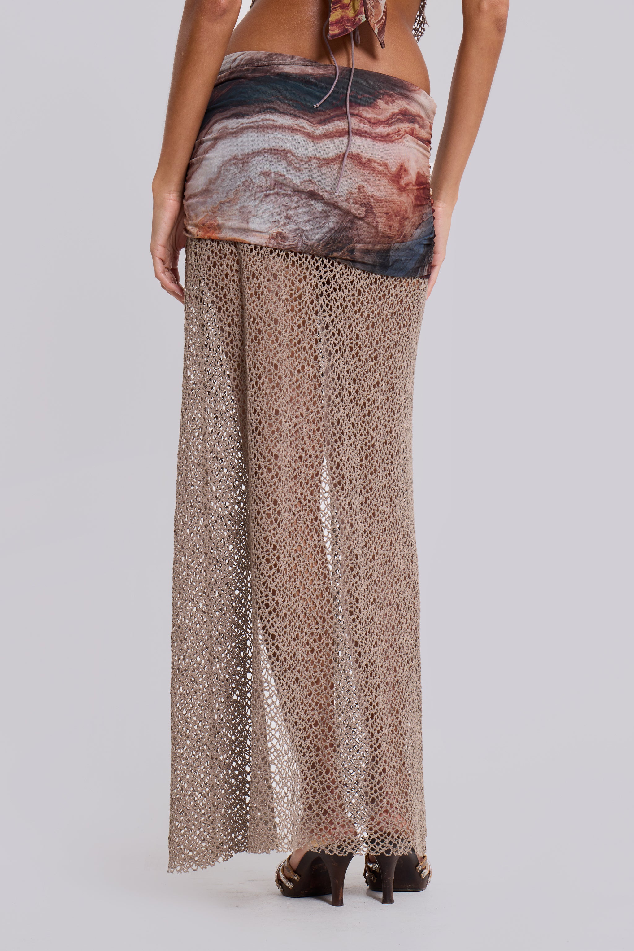 Shop Kumina Layered Maxi Skirt | Jaded London | Clothing
