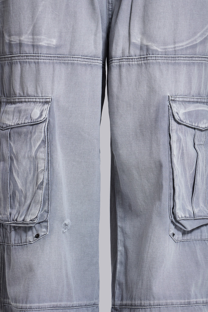 Washed Grey Decoy Cargos | Jaded London | Clothing