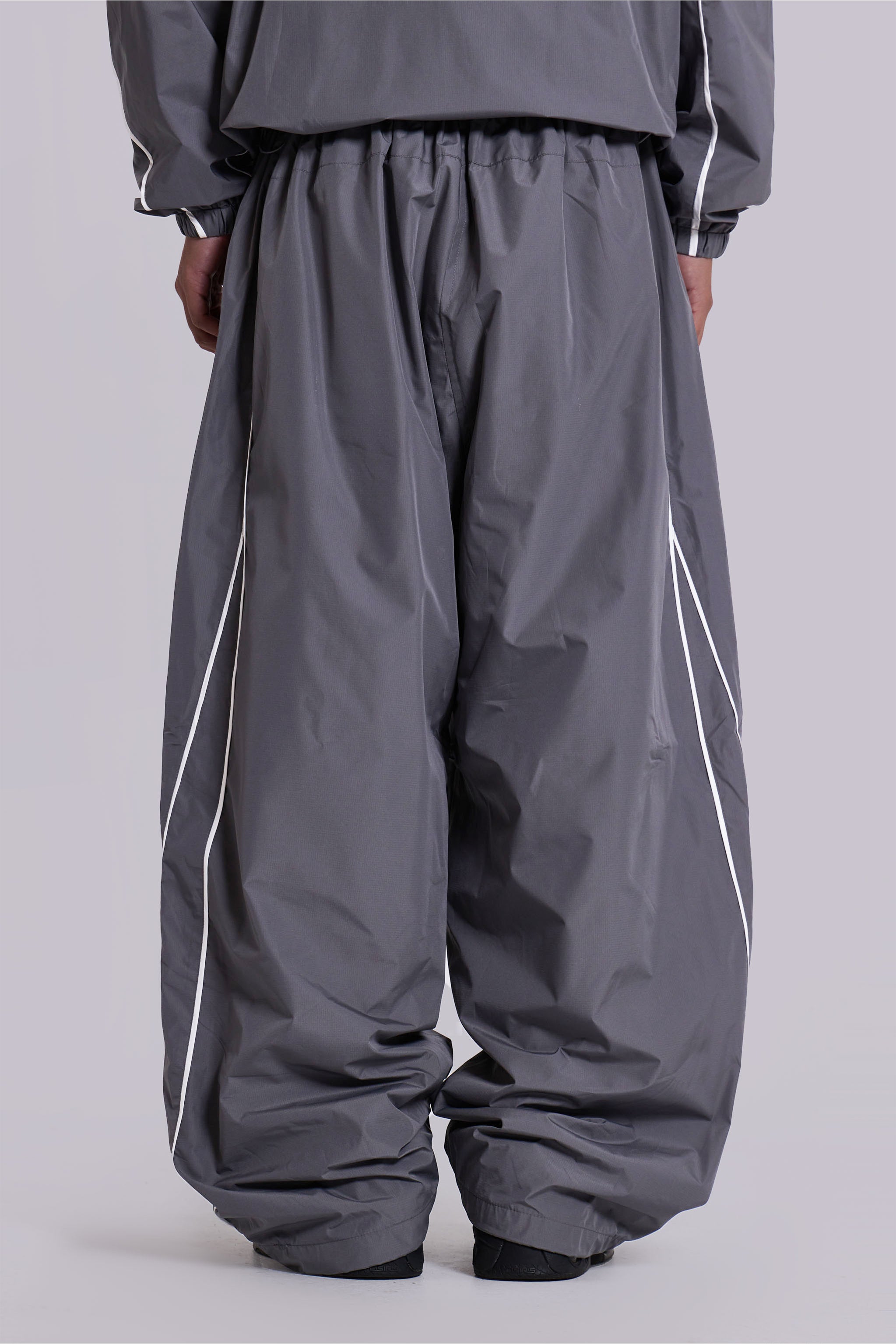 Grey Vapor Tracksuit Bottoms | Jaded London | Clothing