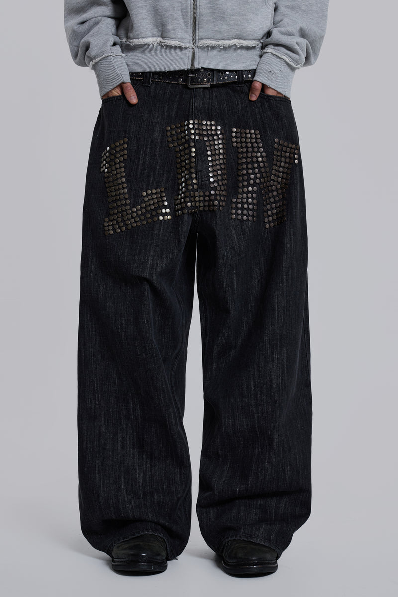 LDN Stud XL Colossus Jeans | Jaded London | Clothing
