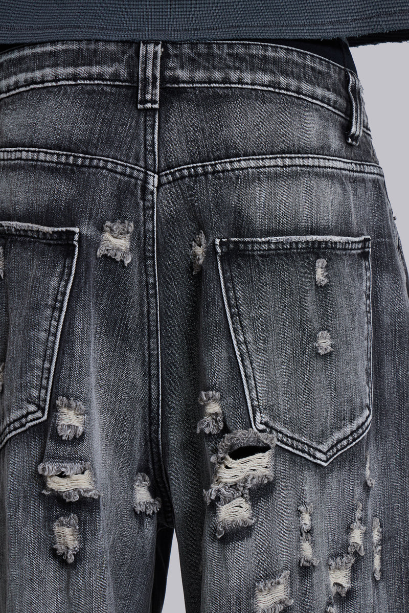 Bullet Hole XL Colossus Jeans | Jaded London | Clothing