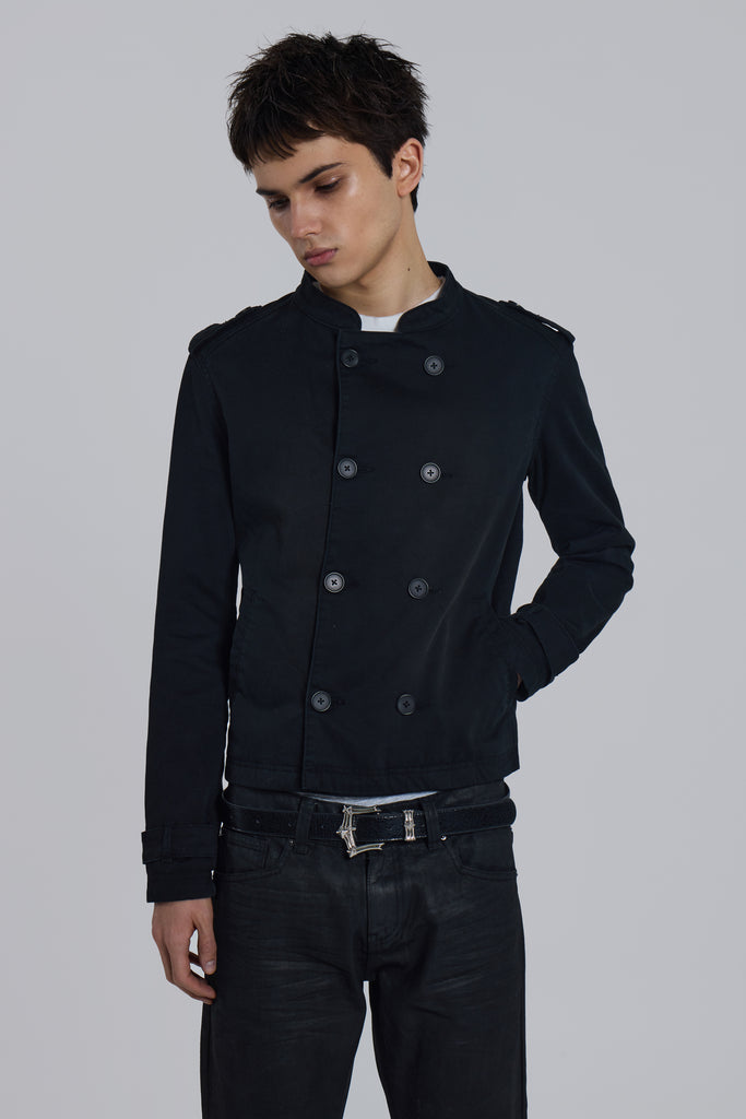 Violin Double Breasted Military Jacket | Jaded London | Clothing