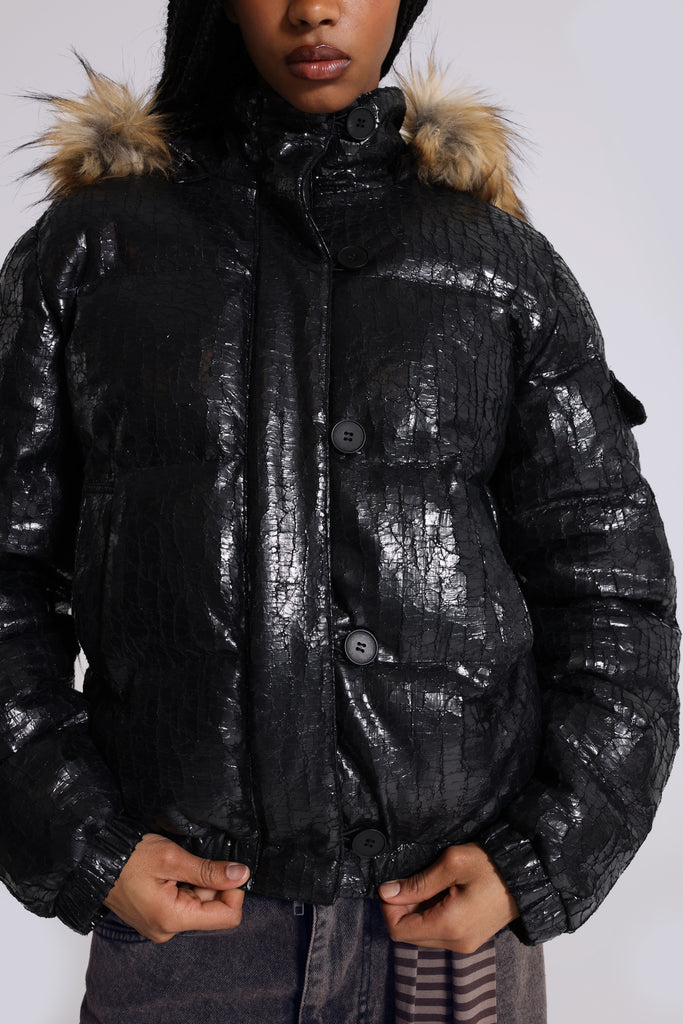 Phantom Puffer Jacket | Jaded London